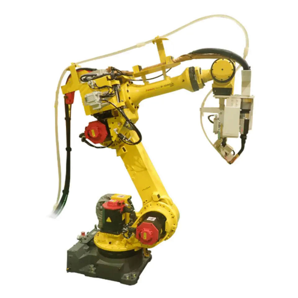 Fanuc R-2000iC/125L Industri CNC Arc Mig Welding Robot Lengan Robot 6 ...