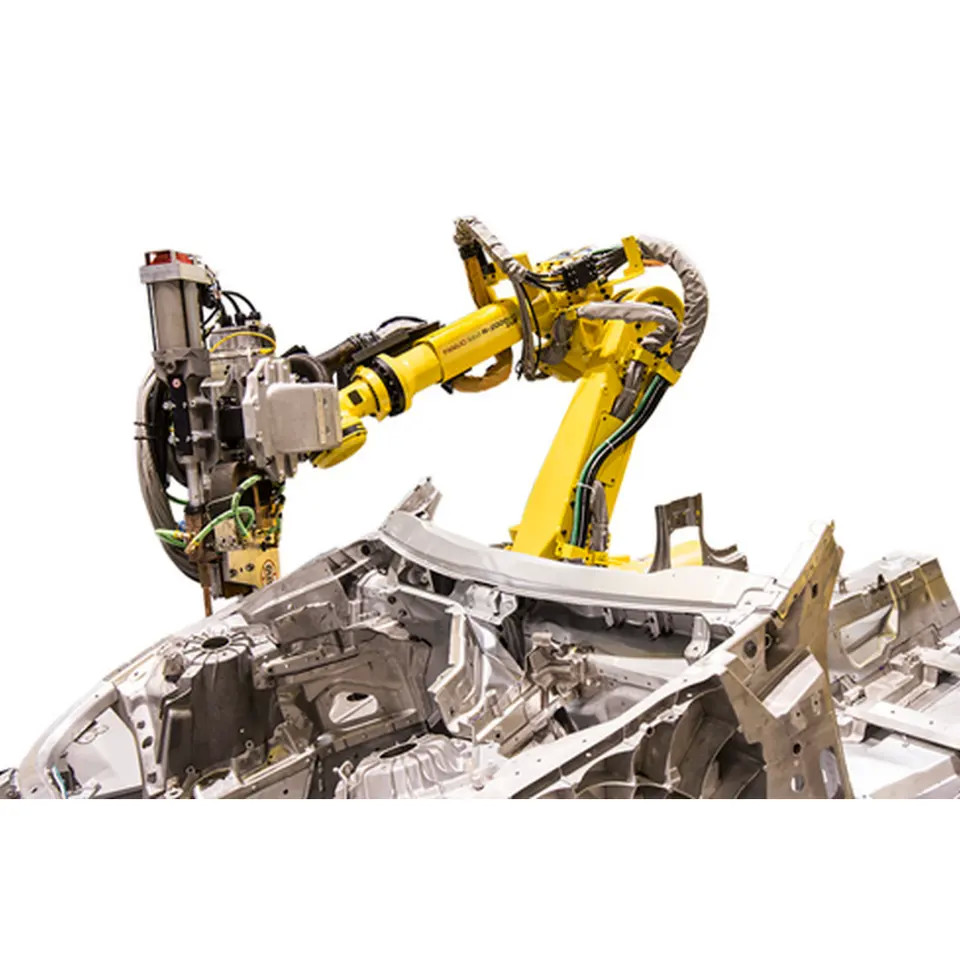 Fanuc R-2000iC/125L Industri CNC Arc Mig Welding Robot Lengan Robot 6 ...
