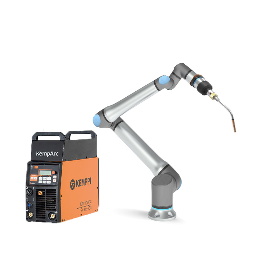 Universal Robot UR 20 Welding Cobot Arm dengan KEMPPI Welder dan TBI ...