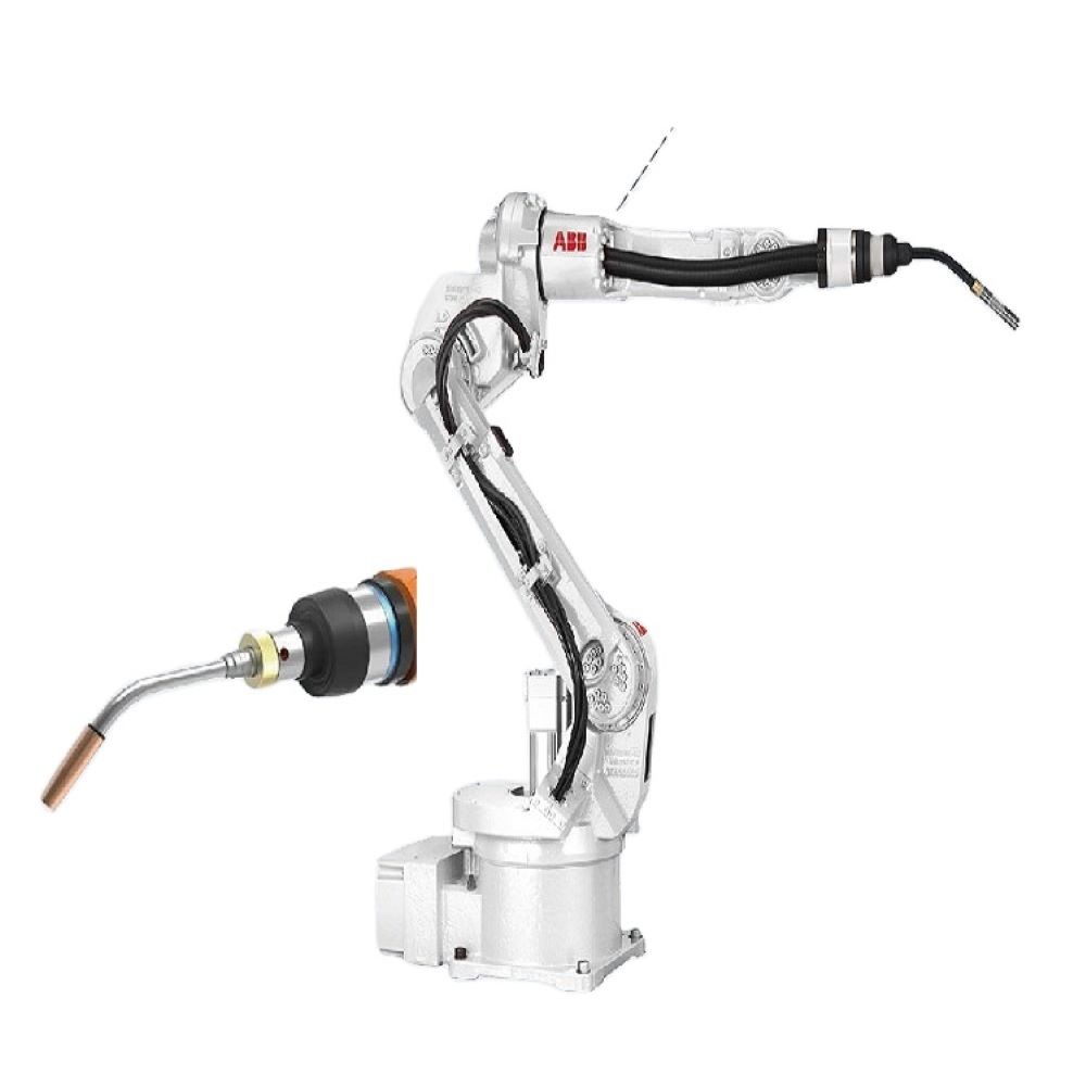 6 Axis Welding Robot Arm ABB Brand IRB 1520ID Welding Robot Dengan ...