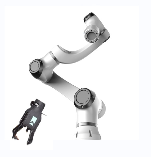 6 Axis Collaborative Robot 5kg Pengepakan dengan Robot Gripper Kanan ...