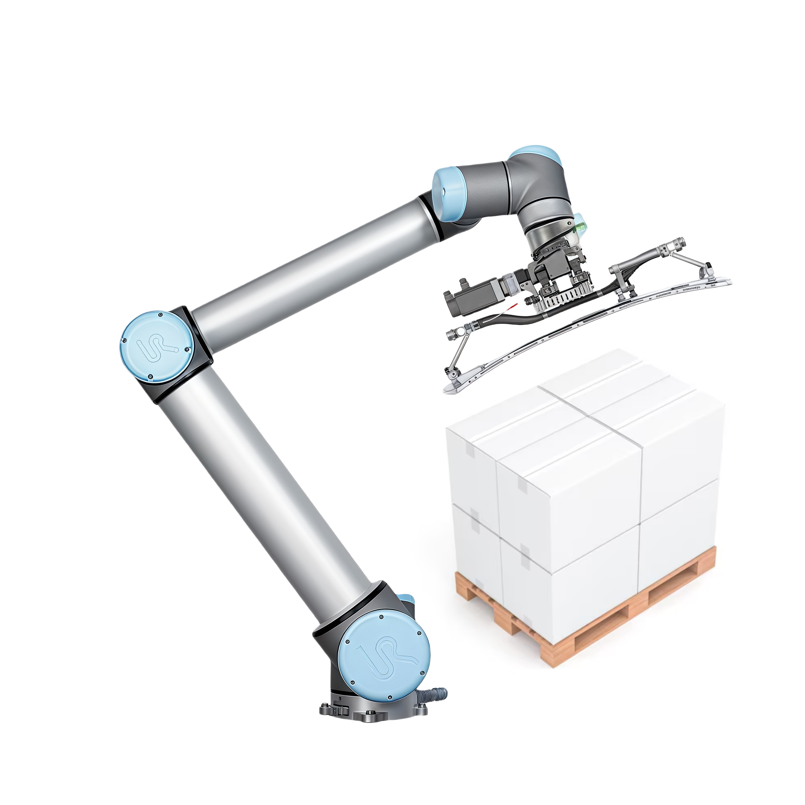 Universal Robots UR16e 6 Axis Cobot Industrial Palletizing Handling ...