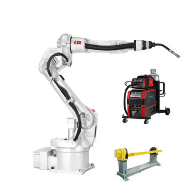 6 Axis Welding Robot Arm ABB Brand IRB 1520ID Welding Robot Dengan ...